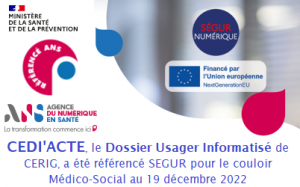 Présentation logiciel, partenariat, partagez l’expertise CERIG